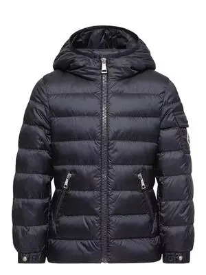 Moncler Hooded Down Jacket - Navy Blue
