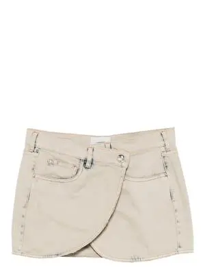 Coperni Denim Mini Skirt - Off-white