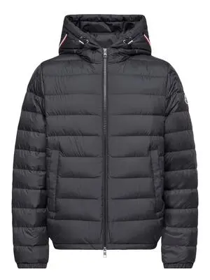 Moncler Hooded Zip-up Padded Jacket - Black