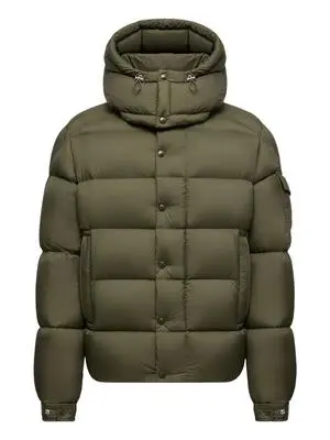 Moncler Maya Hooded Down Puffer Jacket - Green