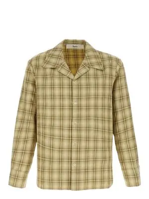 Séfr Checked Shirt - Nude
