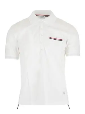 Thom Browne Thom Browne RWB Short-Sleeved Polo Shirt No