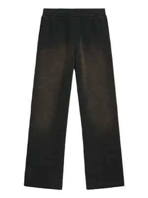 GOLDEN GOOSE Journey Wide-leg Joggers - Black