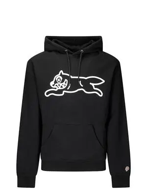 ICECREAM Running Dog Graphic Hoodie - Black