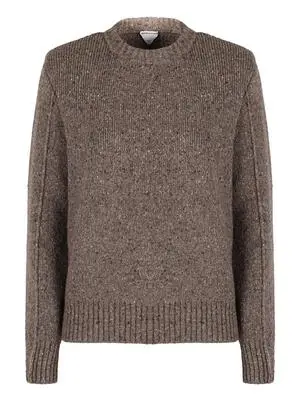 Bottega Veneta Tailored Knitted Jumper - Riverbed Melange