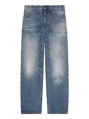 GIVENCHY Givenchy Large Fit Patch Pocket Jeans