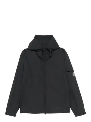 Moncler Sassiere Zip-up Hooded Jacket - Black
