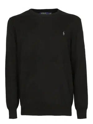 Polo Ralph Lauren Polo Ralph Lauren Slim Fit Logo Jumper Black