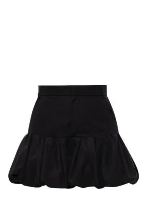 Dsquared2 Logo Plaque Mini Skirt - Black