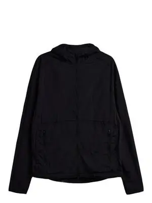 Y3 Lightweight Zip-up Hooded Jacket - Black