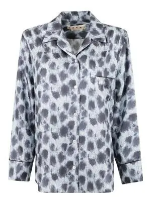 Marni All-over Printed Shirt - Gray