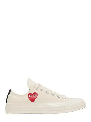 CONVERSE X COMME DES GARONS PLAY Chuck '70 Low-top Sneakers - White