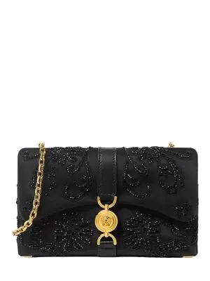 Versace Mini Kleio Medusa Crossbody Bag - Black/gold
