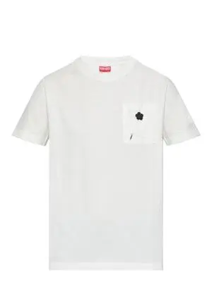 Kenzo Embroidered Logo T-shirt - White