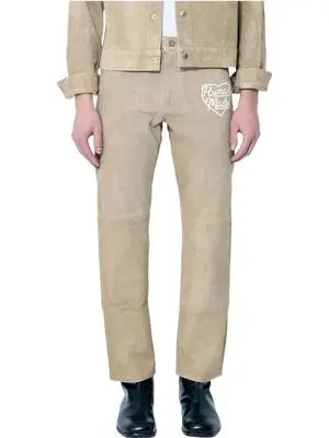 HUMAN MADE Suede Trousers - Beige