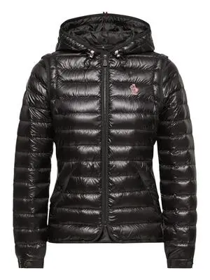 Moncler Karuras Hooded Down Jacket With Detachable Sleeves - Black