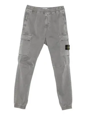 Stone Island Cargo-pocket Trousers - Gray