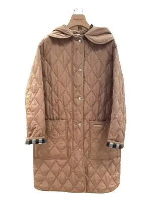 BURBERRY Burberry Quilted Coat With Hood