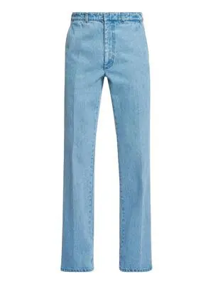 Dries Van Noten Light Wash Multi-pocket Jeans - Blue