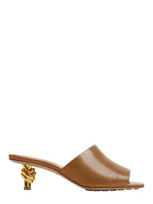 BOTTEGA VENETA Bottega Veneta Knot Detailed Open-Toe Mules