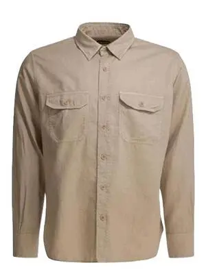 TOM FORD Logo Long-sleeved Shirt - Nude