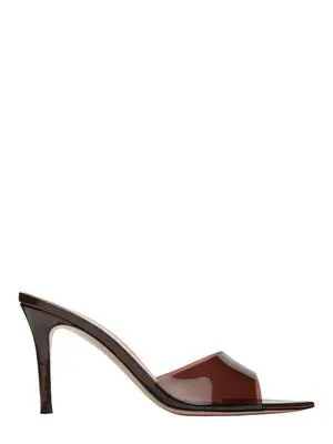GIANVITO ROSSI Elle Heeled Sandals - Brown