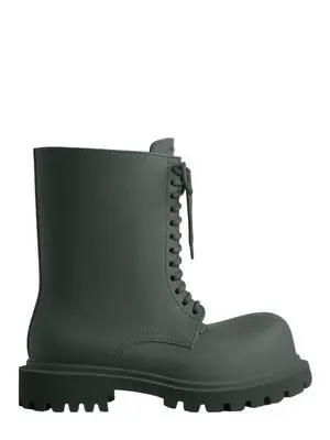 Balenciaga Steroid Combat Boots - Green