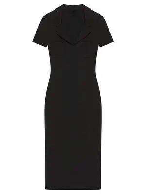 Givenchy 4g Detail Midi Dress - Black
