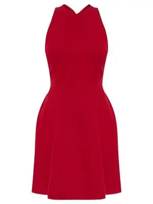 VERSACE Versace Sleeveless Mini Dress With Medusa Head Appliqué