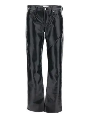 AGOLDE Detox Low-rise Slim Pants - Black