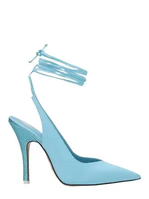 Attico The Venus Slingback Pumps - Blue