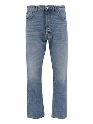 HAIKURE Straight Leg Jeans - Blue