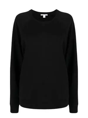 JAMES PERSE French Terry Crew Sweatshirt - Black