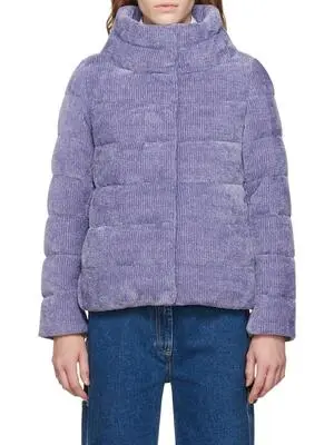 Herno Logo Down Jacket - Purple
