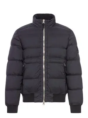 Stone Island High Neck Padded Jacket - Black