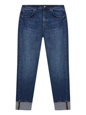 DONDUP Coco Cuffed Slim Jeans - Blue