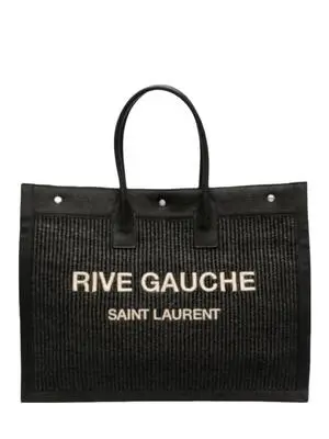 Saint Laurent Rive Gauche Tote Bag - Black