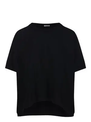 ROBERTO COLLINA Crewneck Short-sleeve T-shirt - Black