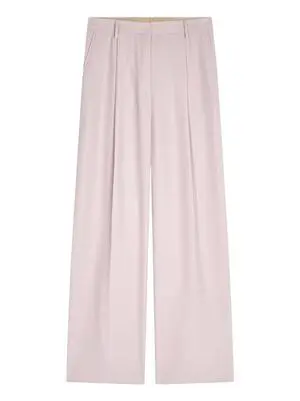 Dries Van Noten Pleated Wide-leg Trousers - Pink