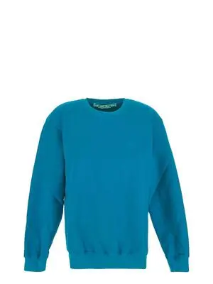 Off-White Diag-stripe Print Sweatshirt - Blue