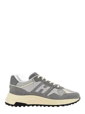 Hogan Hyperlight Side H Detailed Sneakers - Grey