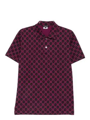 Comme Des Garçons Short-sleeved Polo Shirt - Red