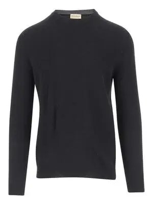 Woolrich Embroidered Logo Crewneck Jumper - Black