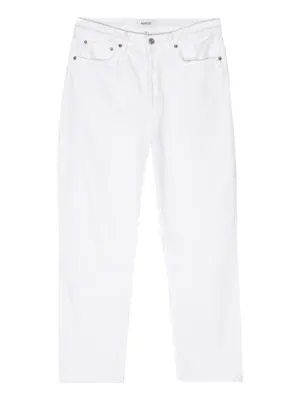 AGOLDE 90's Straight Leg Jeans - White