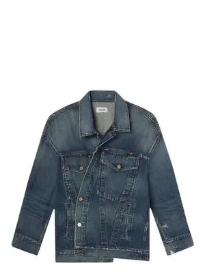 AGOLDE Reworked Oversized Denim Jacket - Blue