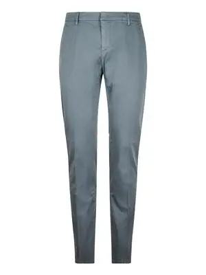 DONDUP Slim Fit Tapered Trousers - Gray