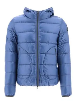 Herno Ultralight Hooded Padded Down Jacket - Blue