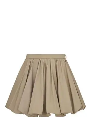 Dior Balloon Miniskirt - Olive