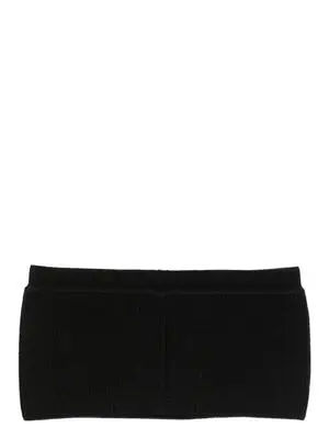 Rick Owens Sleeveless Ribbed Top - Black