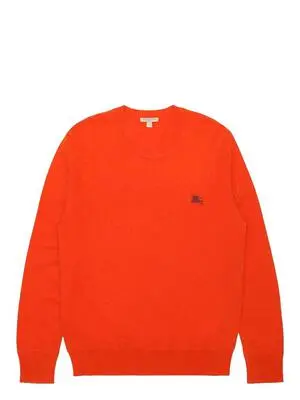 Burberry Pullover With Logo Detail - Orange